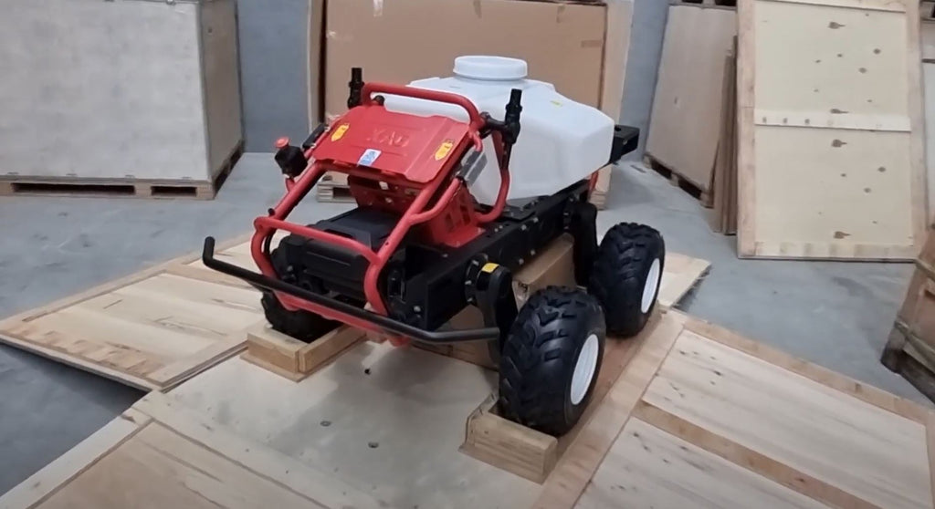 Exclusive Unboxing of the XAG R150 Unmanned Ground Vehicle – Aerolab NZ