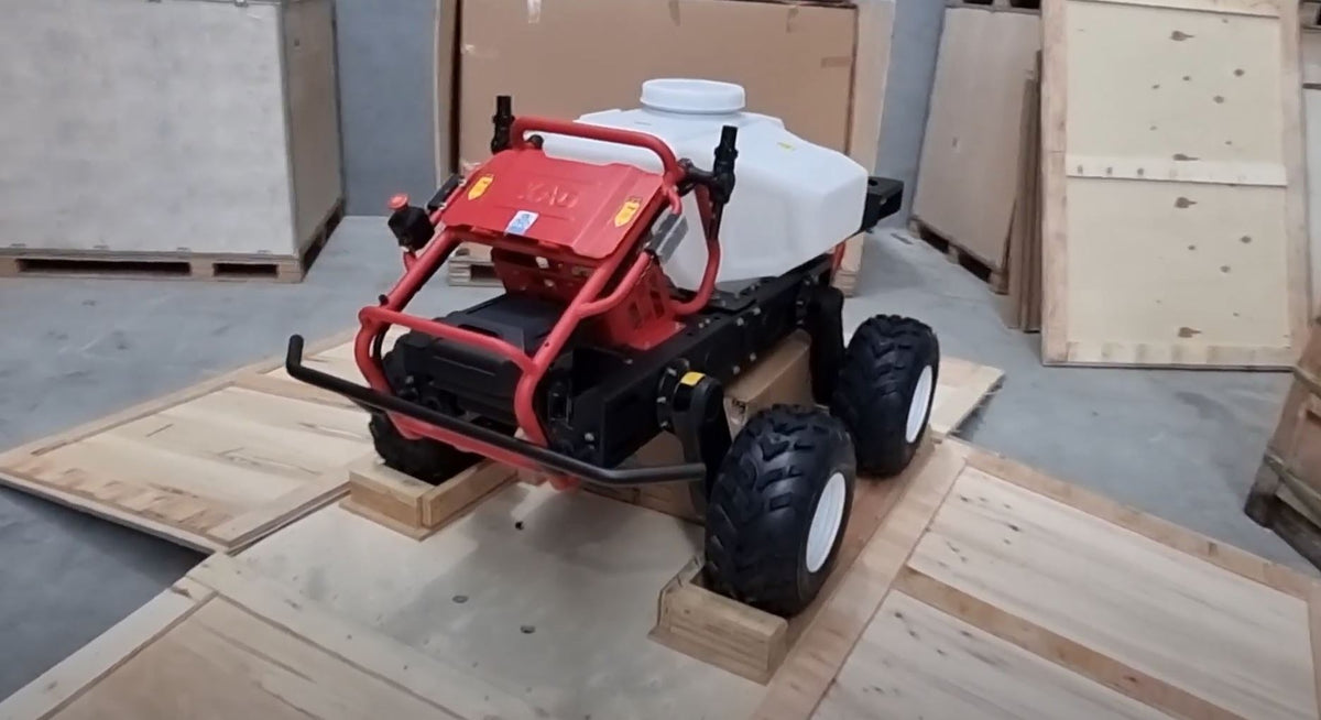 Exclusive Unboxing of the XAG R150 Unmanned Ground Vehicle – Aerolab NZ