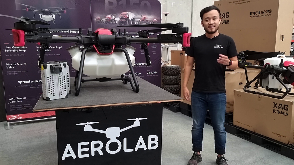 XAG P100PRO Ultra High Capacity Spray Drone (50L) – Aerolab NZ